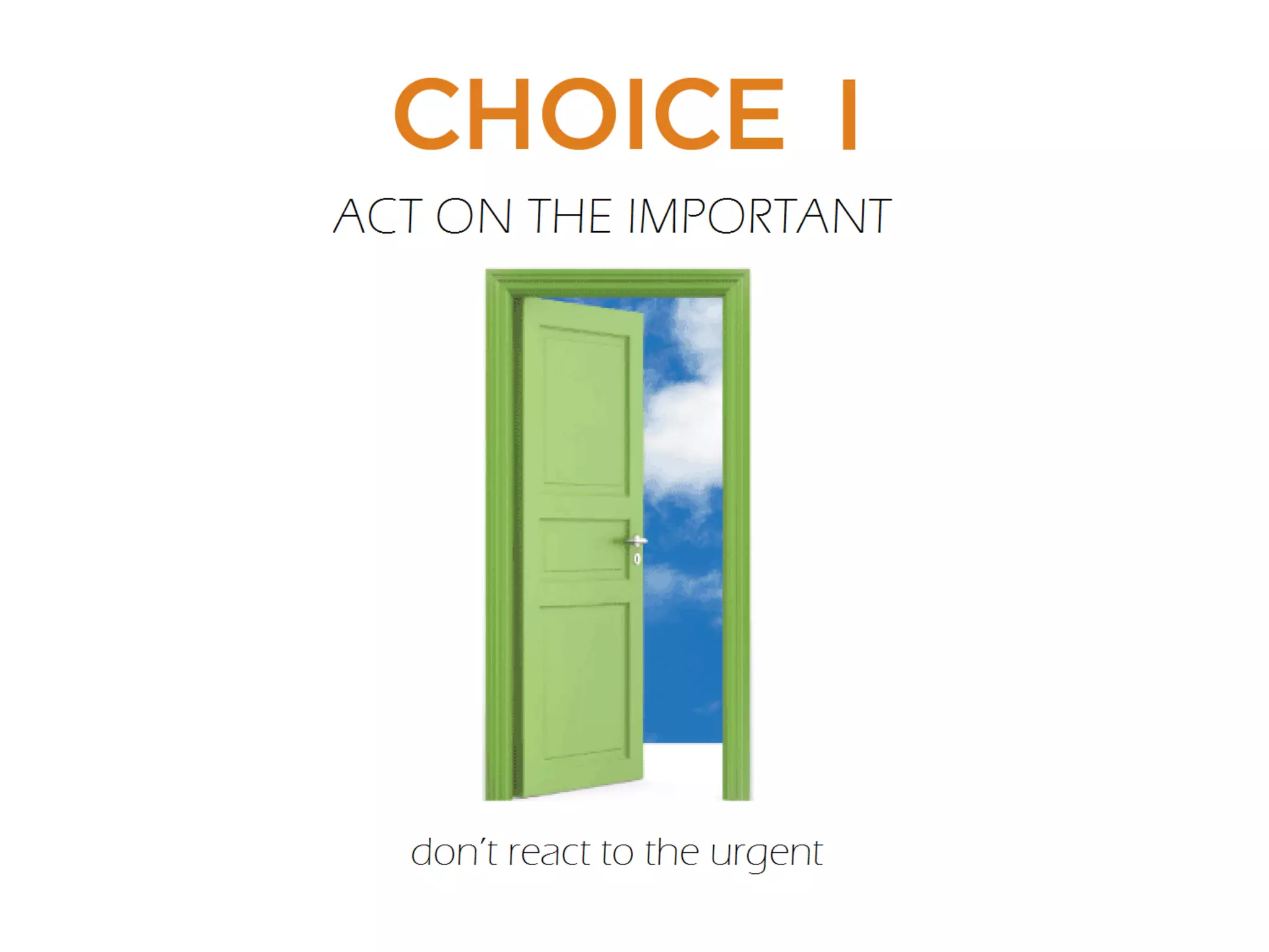 The 5 Choices to Extraordinary Productivity | PDF