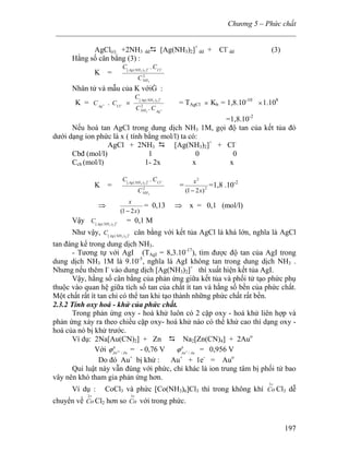 Phức chất - Hóa học ( sưu tầm ) | PDF