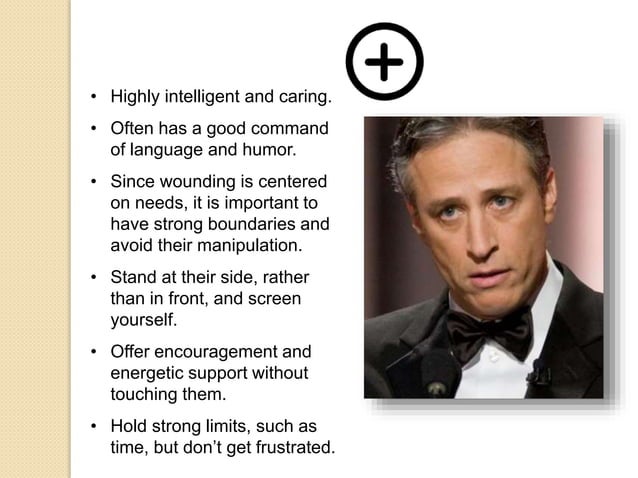 The Five Major Character Structures | PPSX