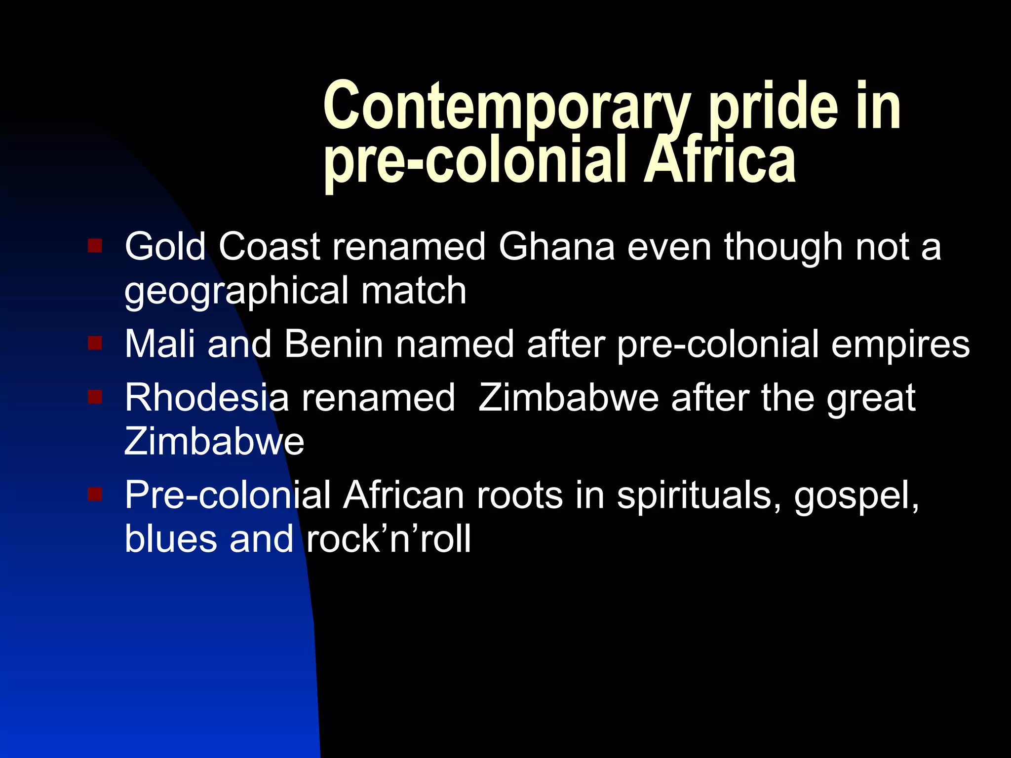 5 Class#7 Pre Colonial Indigenous Development, Underdevelopment From | PPT