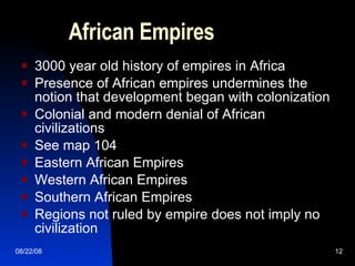 5 Class#7 Pre Colonial Indigenous Development, Underdevelopment From | PPT