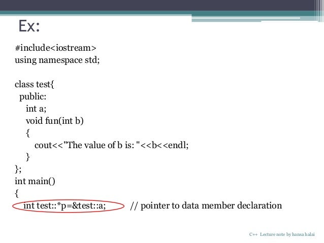 Classes And Objects In C 7795