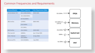 5 Clock Tree Design Techniques to Optimize SerDes Performance for Networking and Data Centers | PDF
