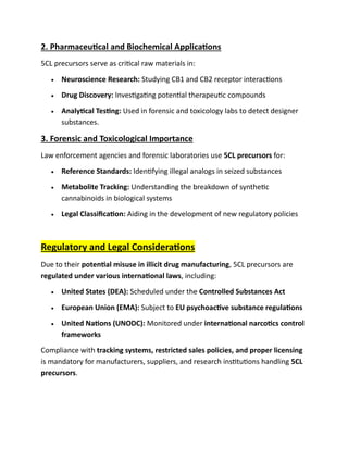 5CL Precursors.pdf (pecialized chemical) | PDF