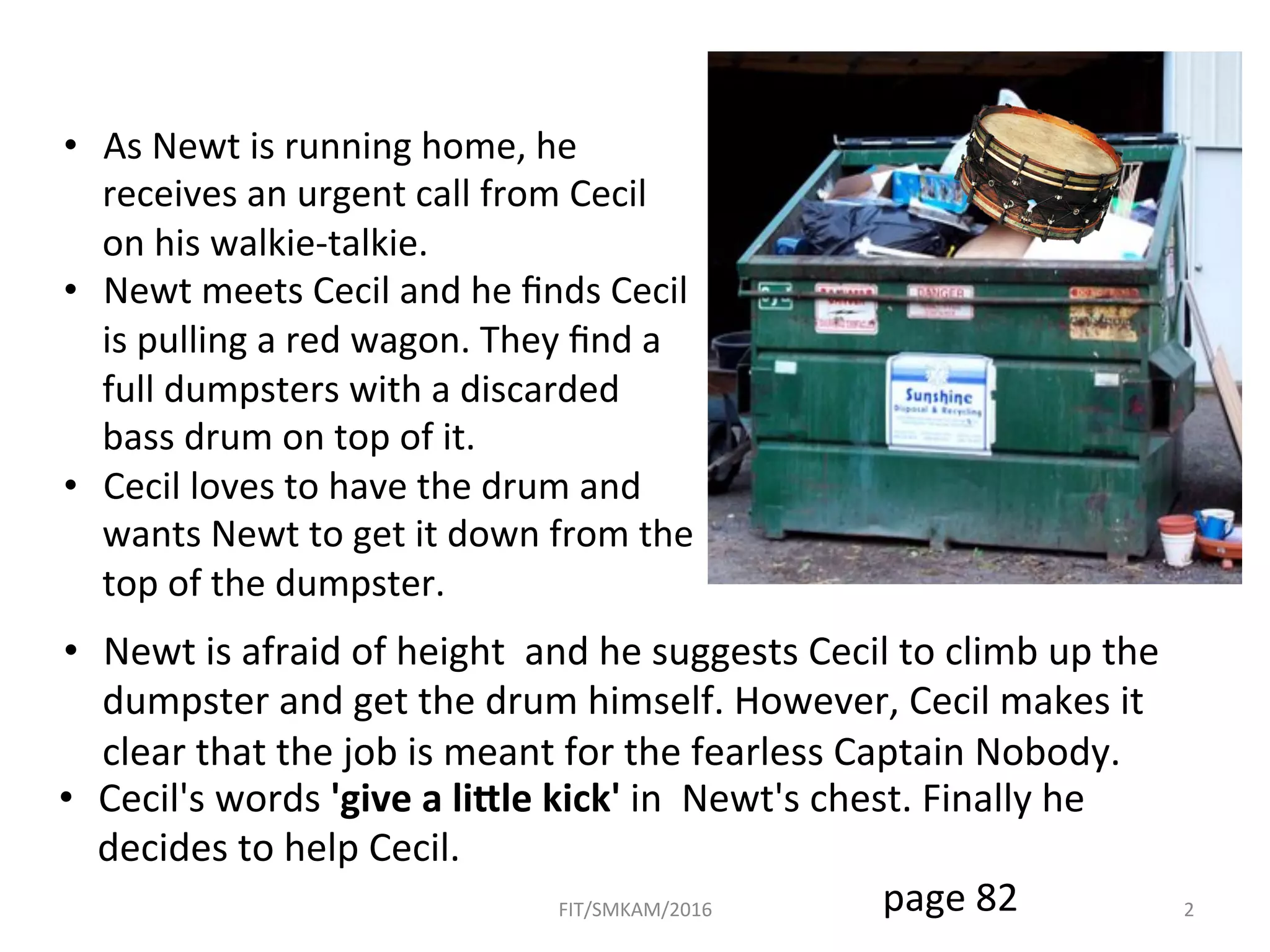 CAPTAIN NOBODY chapters 11-12 | PDF