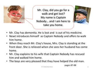 CAPTAIN NOBODY chapters 11-12 | PDF