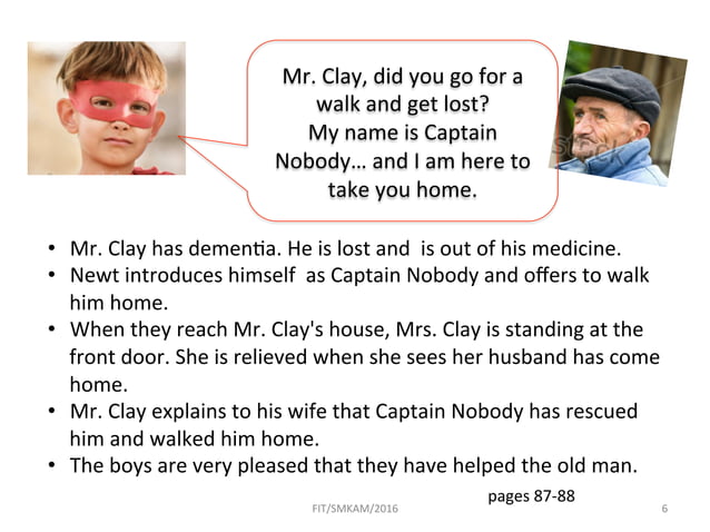 CAPTAIN NOBODY chapters 11-12 | PPT