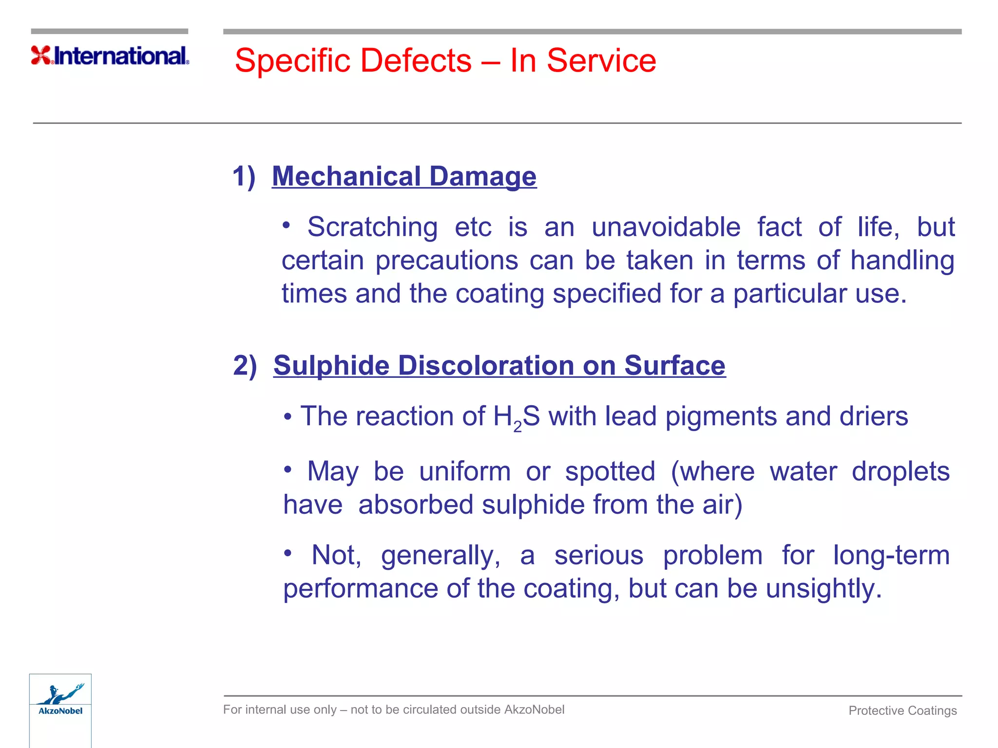 coating defects | PPT