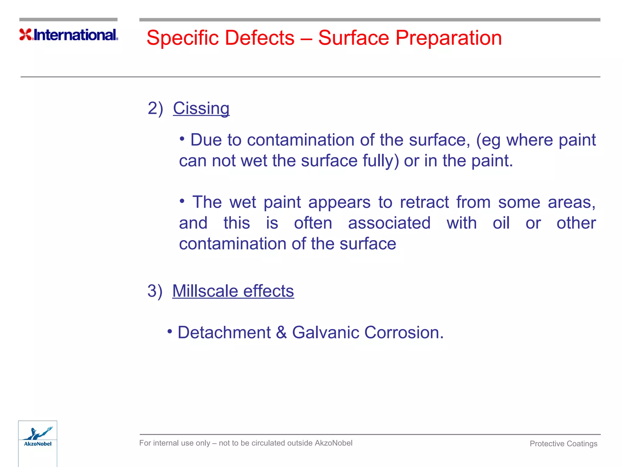 coating defects | PPT