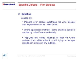 coating defects | PPT