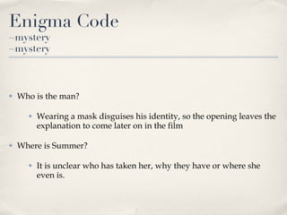 Barthes 5 Codes | PPT