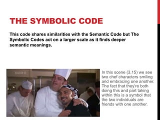 5 codes theory final | PPT