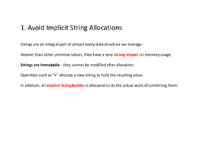 5 Coding Hacks to Reduce GC Overhead | PDF