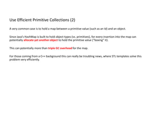 5 Coding Hacks to Reduce GC Overhead | PDF