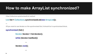 5 collection framework | PDF