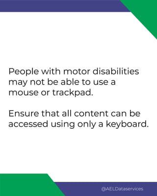 5 Most Common Accessibility Mistakes You Might Be Making | PDF ...