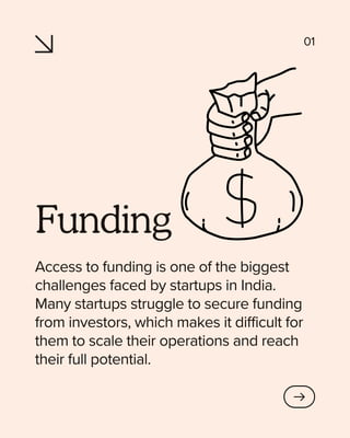 5 common challenges faced by startups in India | PDF