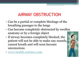 5 common emergencies powerpoint | PPTX