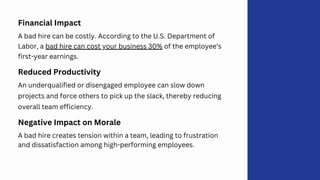 5 Common Hiring Mistakes That Are Slowing Down Your Recruitment Process ...