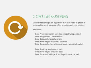 5 common logical_fallacies | PPTX | Science