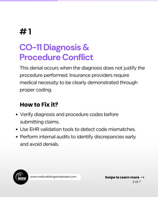 5 Common Medical Billing Denial Codes and How to Fix Them | PDF