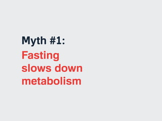 5 Common Myths about Fasting that May Stop you from Benefitting from It ...