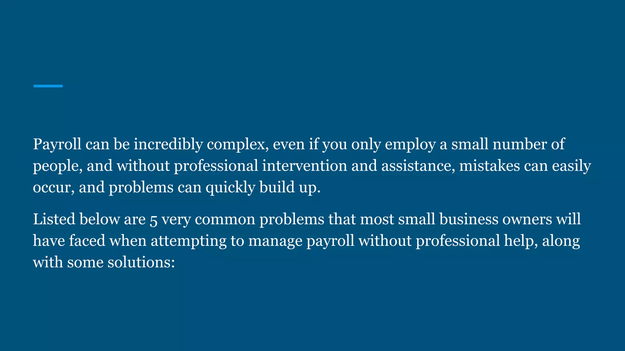 5 Common Payroll Problems and How to Solve Them.pptx