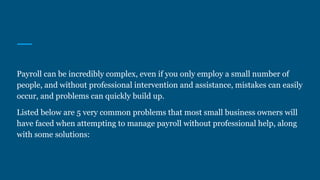5 Common Payroll Problems and How to Solve Them.pptx