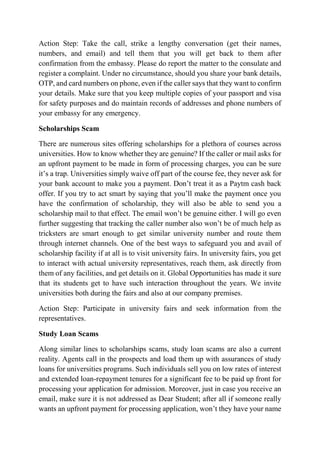 5 COMMON SCAMS AIMED AT INTERNATIONAL STUDENTS | PDF | Free Download