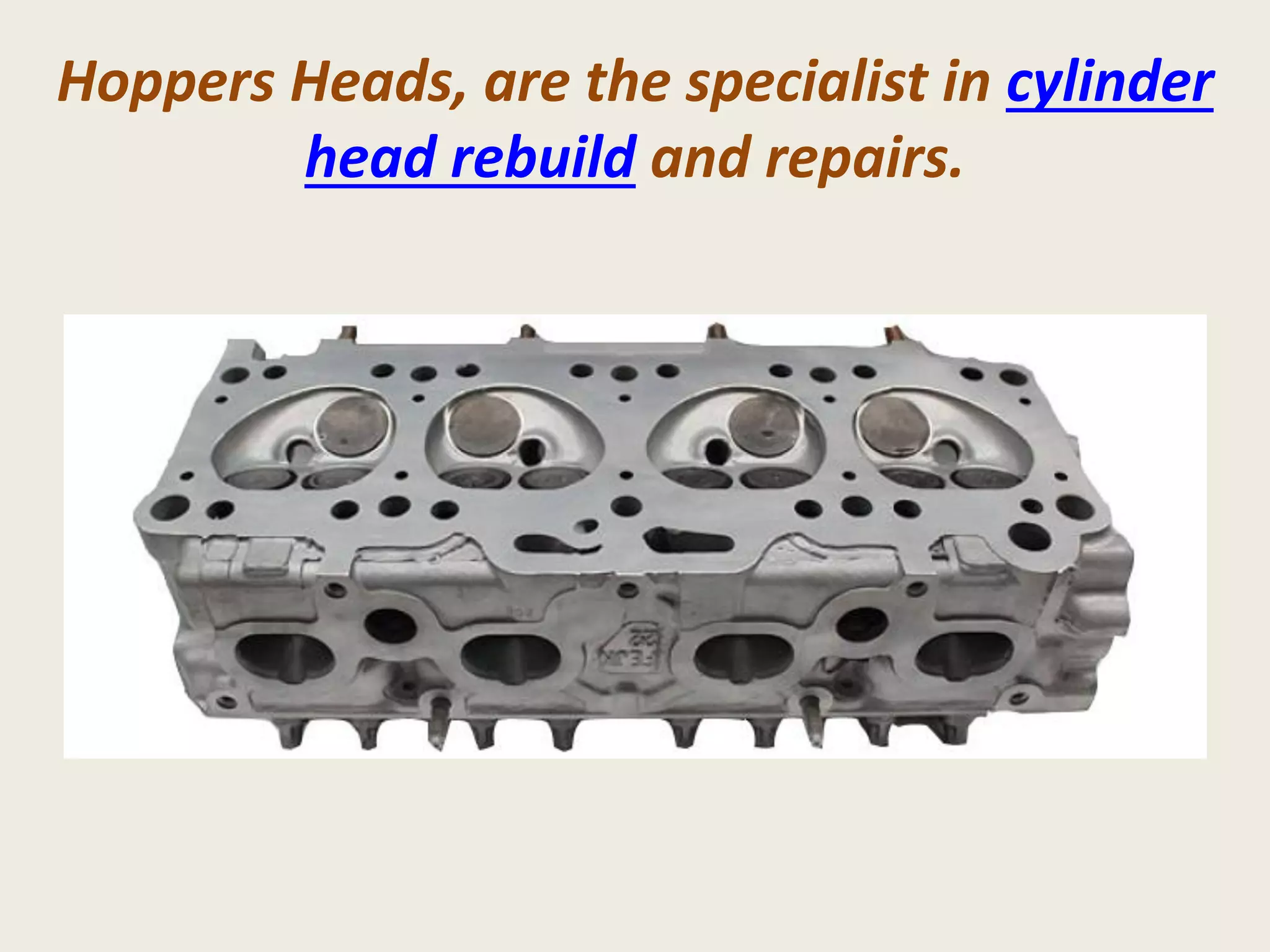 5 Common Signs Indicating Need to Replace your Cylinder Head - Hopper's ...