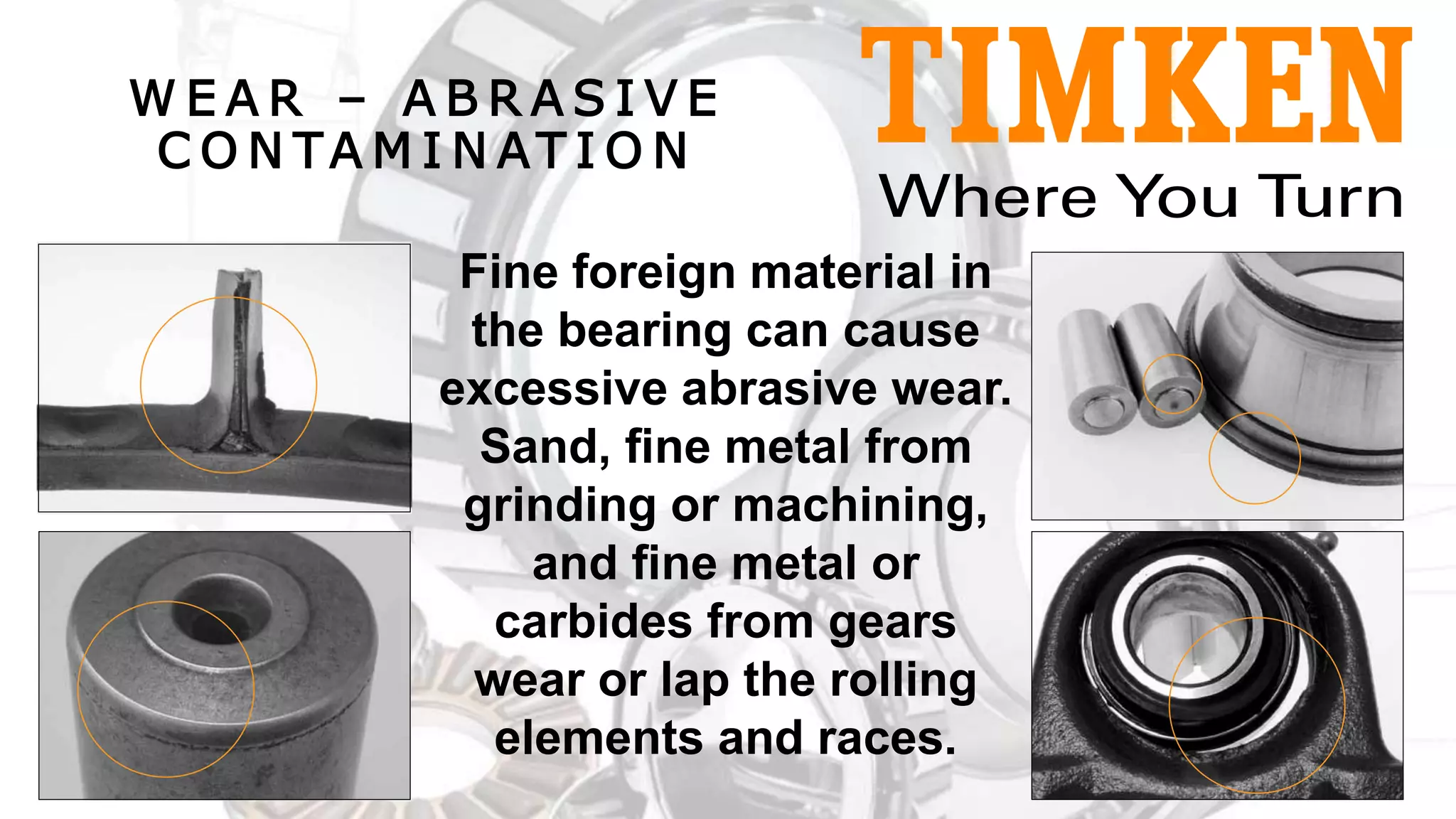 5 common types of bearing damage | PPTX
