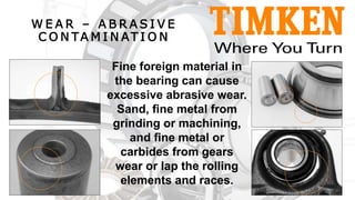 5 common types of bearing damage | PPTX