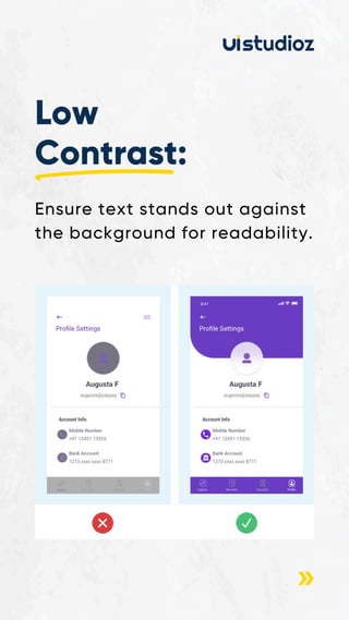 Avoid these common UI/UX design mistakes | PDF