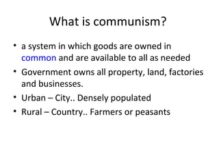 5 communism in china | PPT