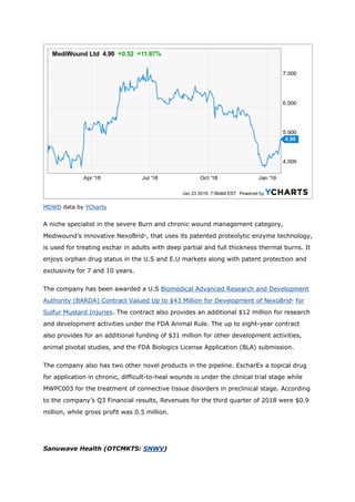 5 companies in the wound healing market to watch for in 2019 | PDF