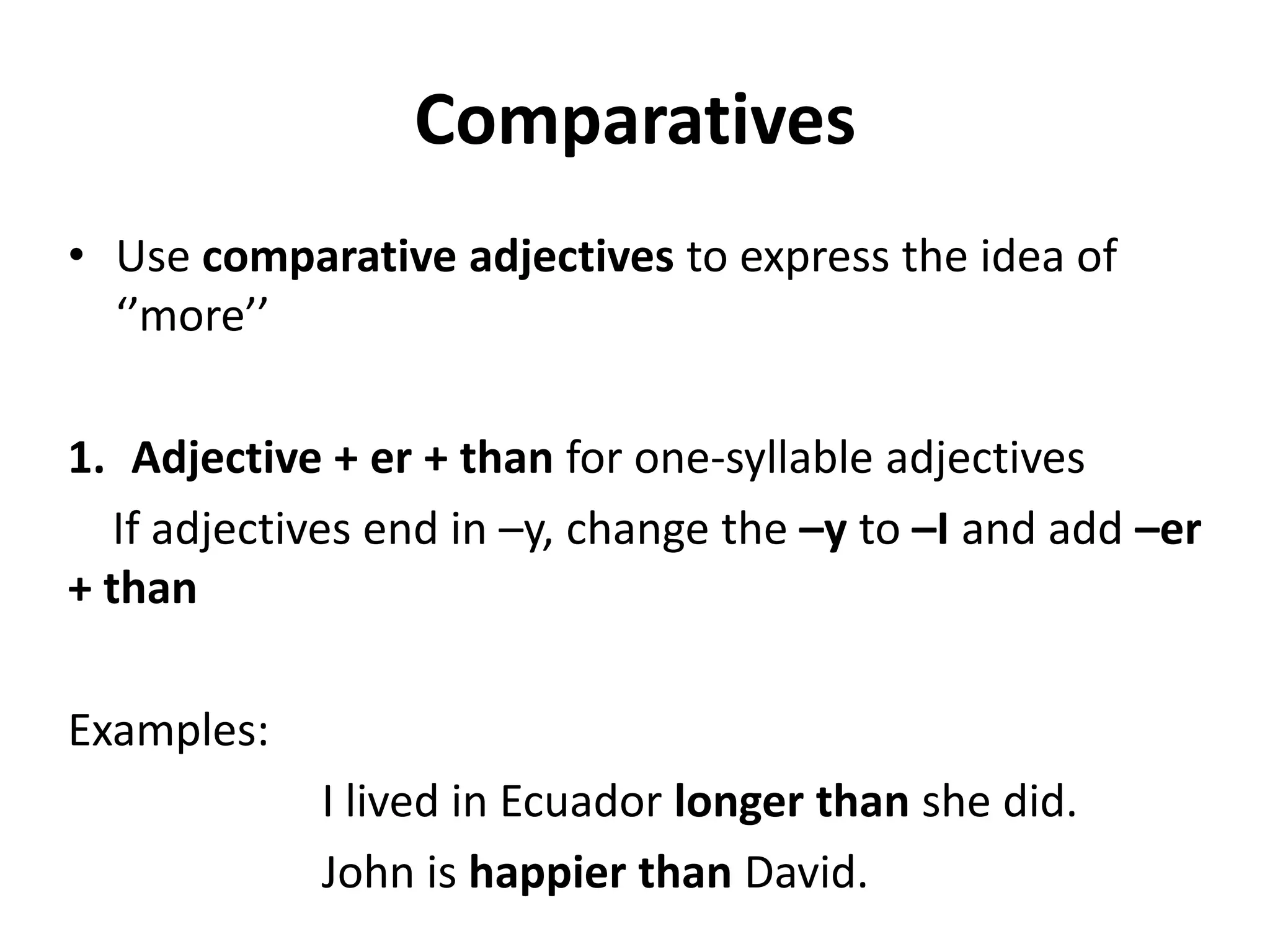 Comparatives and Equatives | PPTX
