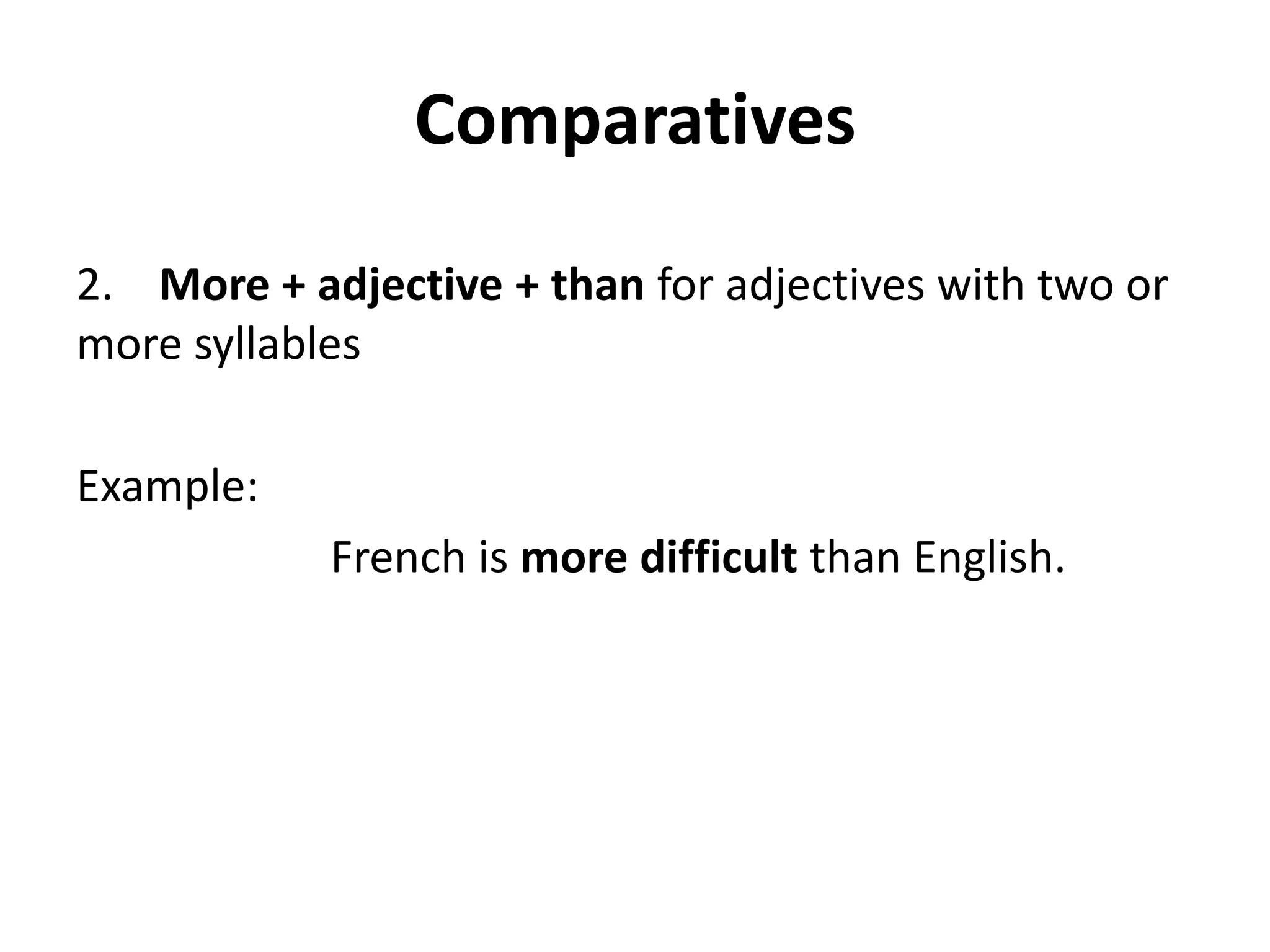Comparatives And Equatives Pptx