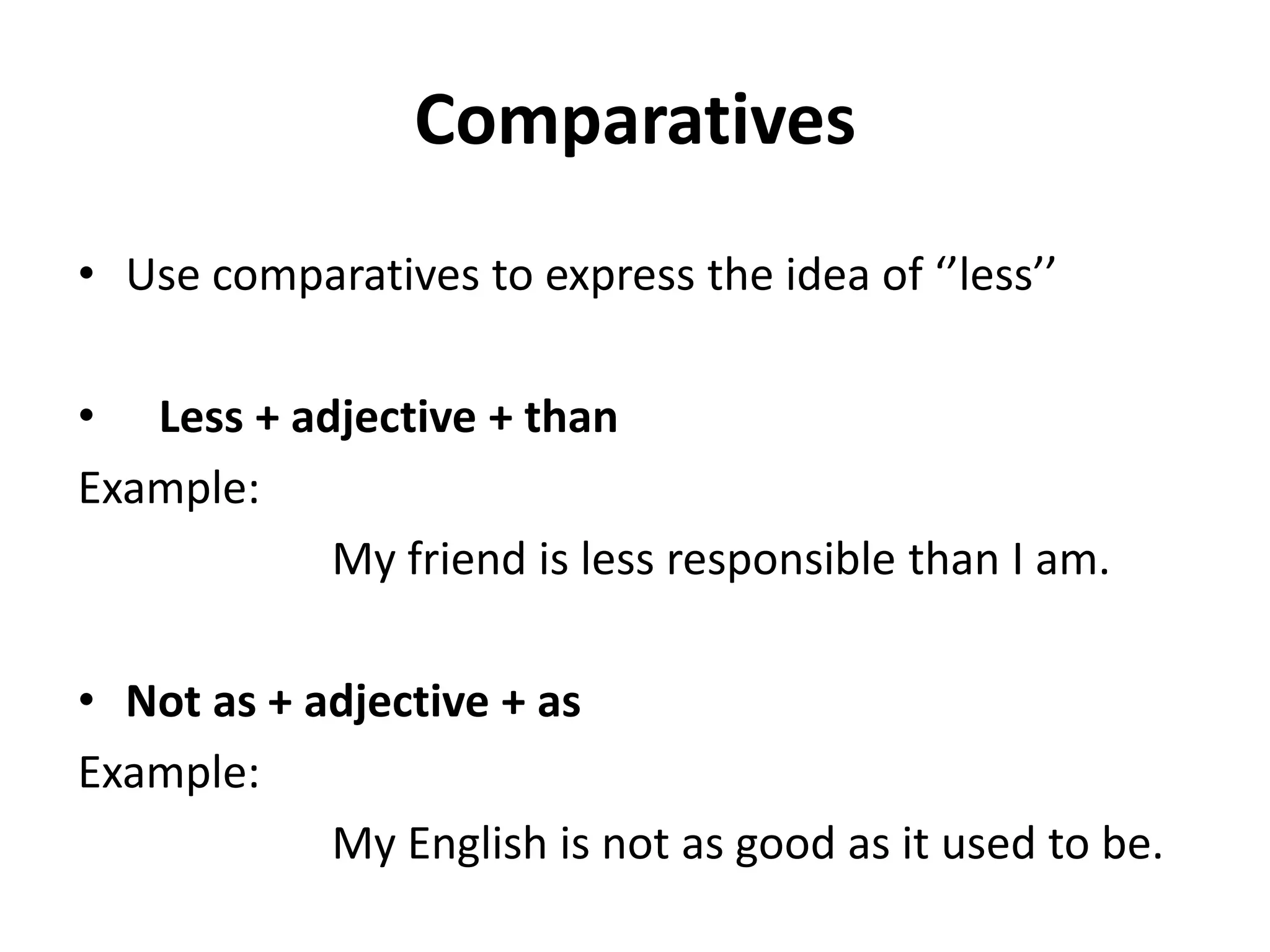 Comparatives and Equatives | PPTX