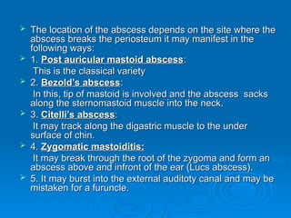 5 Complications of Otitis Media.ppt presentation | PPT