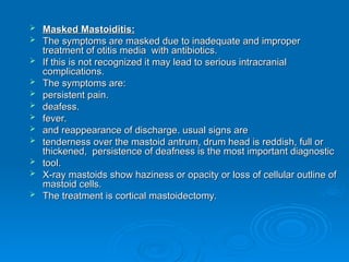 5 Complications of Otitis Media.ppt presentation | PPT