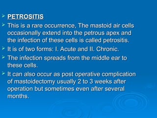 5 Complications of Otitis Media.ppt presentation | PPT
