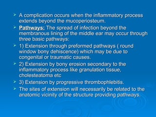 5 Complications of Otitis Media.ppt presentation | PPT