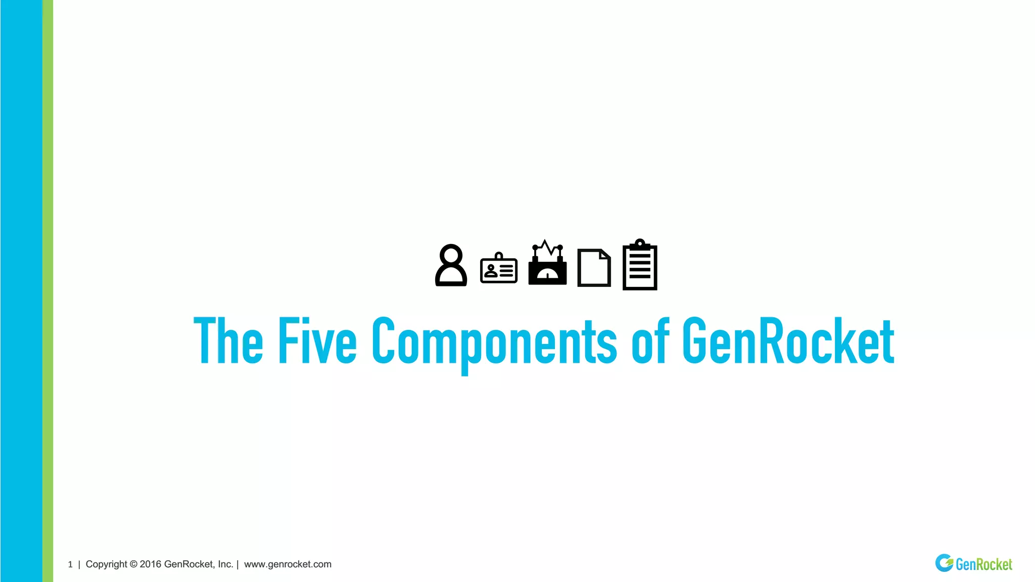 5 Key Components of Genrocket | PDF