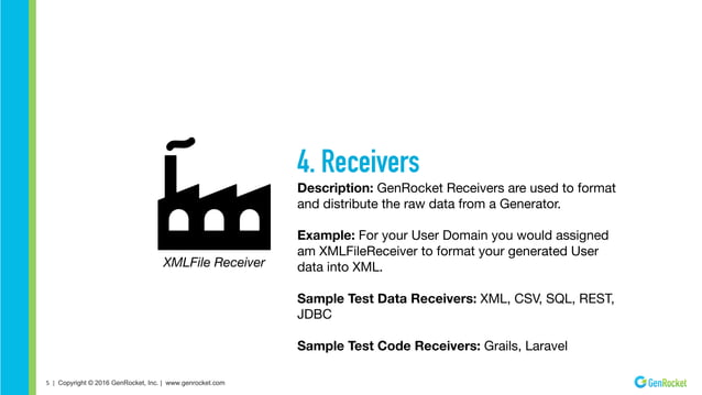 5 Key Components of Genrocket | PDF