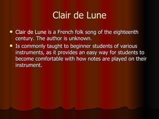 5 Compositions Of Claude Debussy | PPT | Free Download