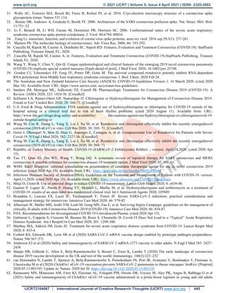 NOVEL THERAPEUTIC DRUG APPROACHES FOR COVID-19 | PDF