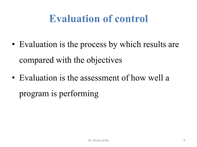 5 concepts of control and prevention community medicine | PPT