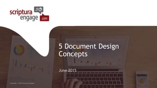 5 concepts of document design | PPTX