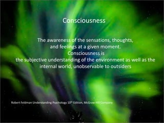 Consciousness BBA lecture 5 | PPTX