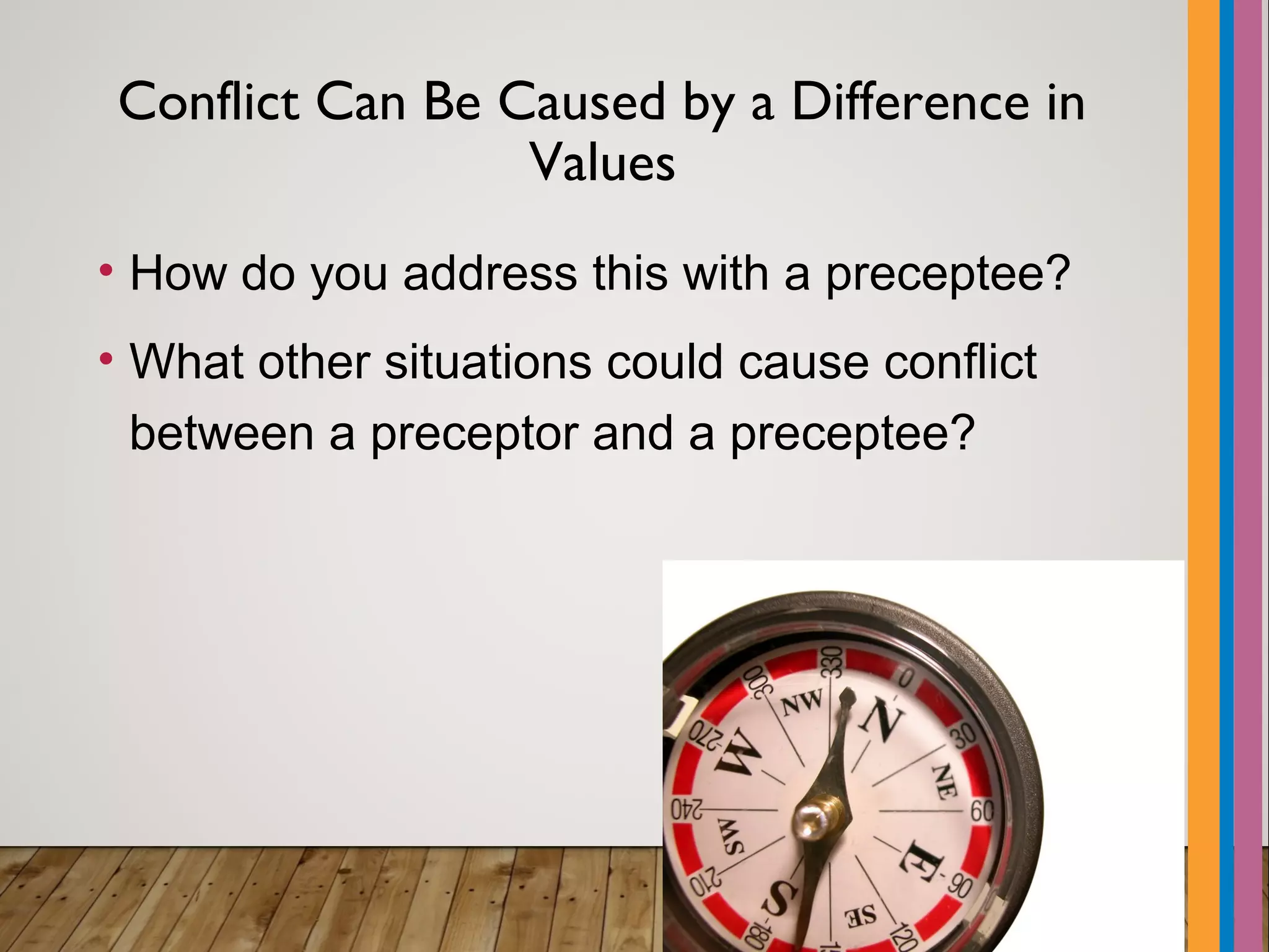 Preceptorship -Conflict | PPT